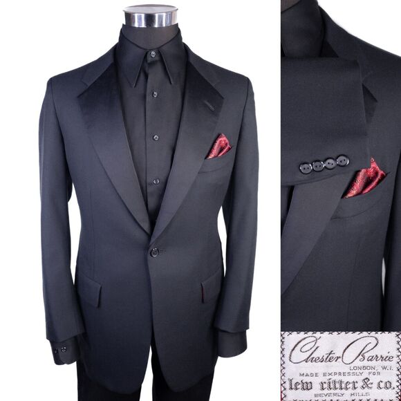 Chester Barrie | Suits & Blazers | Vtg Chester Barrie Tuxedo Suit ...